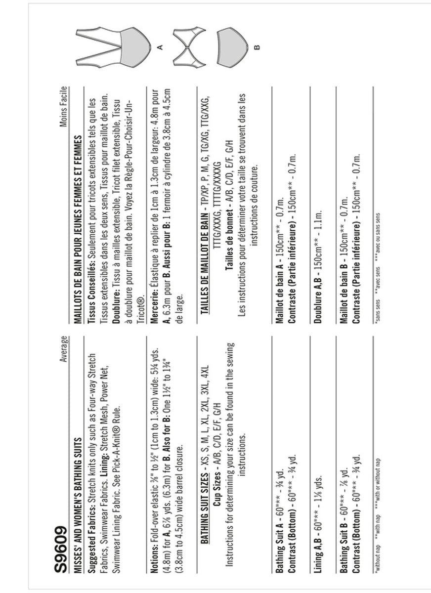 Simplicity S9609 - All Sizes – G.D. Morte's